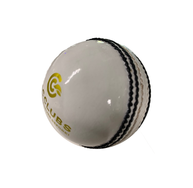 Cricket Leather Ball, Pack of 6 (White) - Strive8