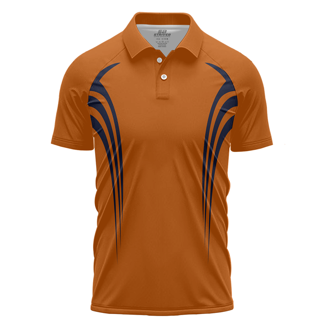 Orange&Blue Pattern - Strive8