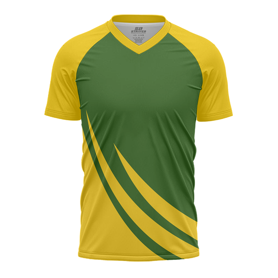 Multi Pattern Yellow & Green - Strive8