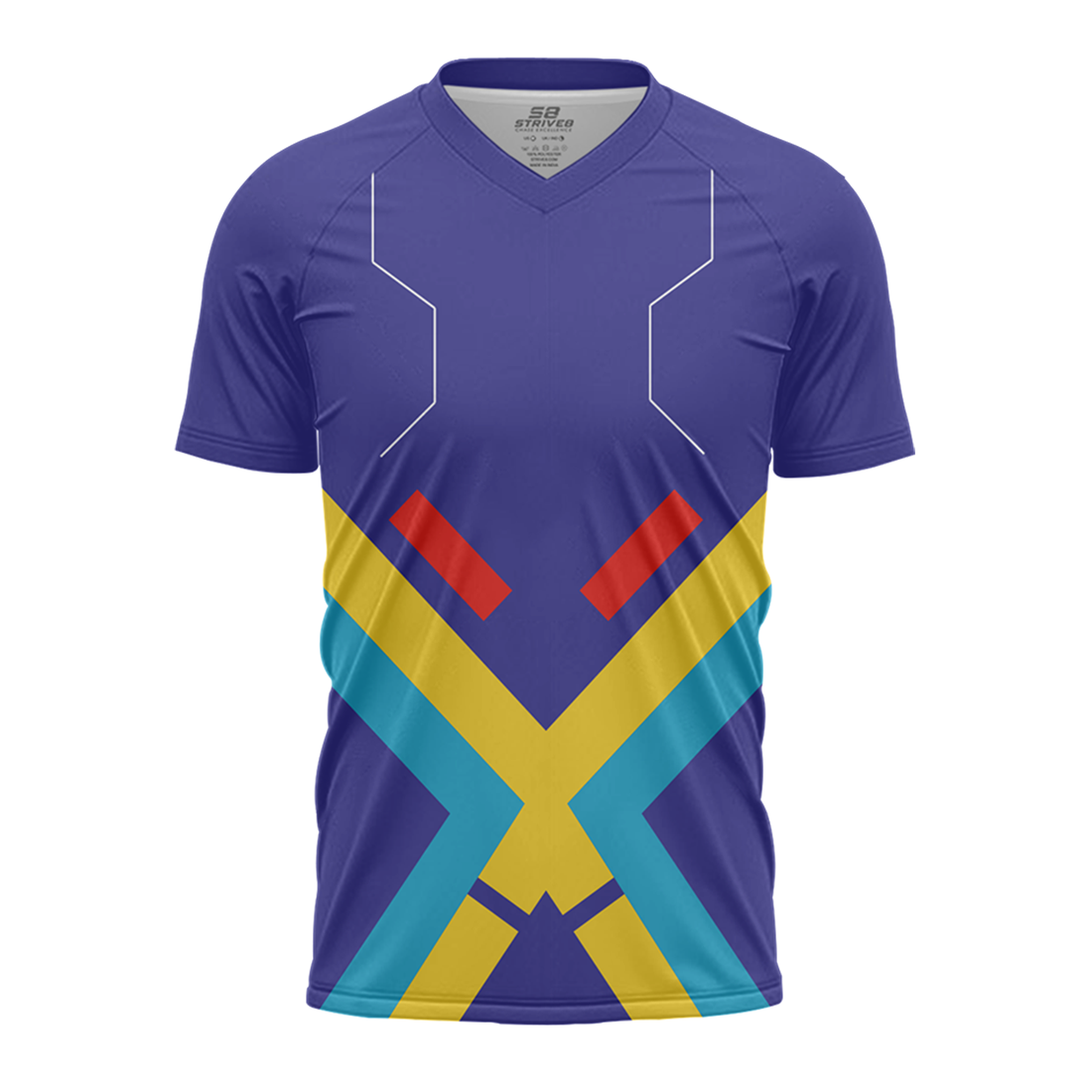 Yellow X Pattern - Strive8