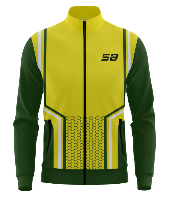 Multi Pattern Yellow&Green JACKET - Strive8